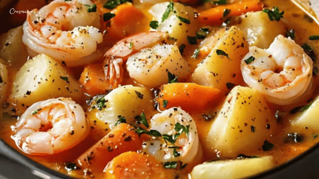 Ragoût de cabillaud et crevettes : une recette savoureuse - CrosRecipes
