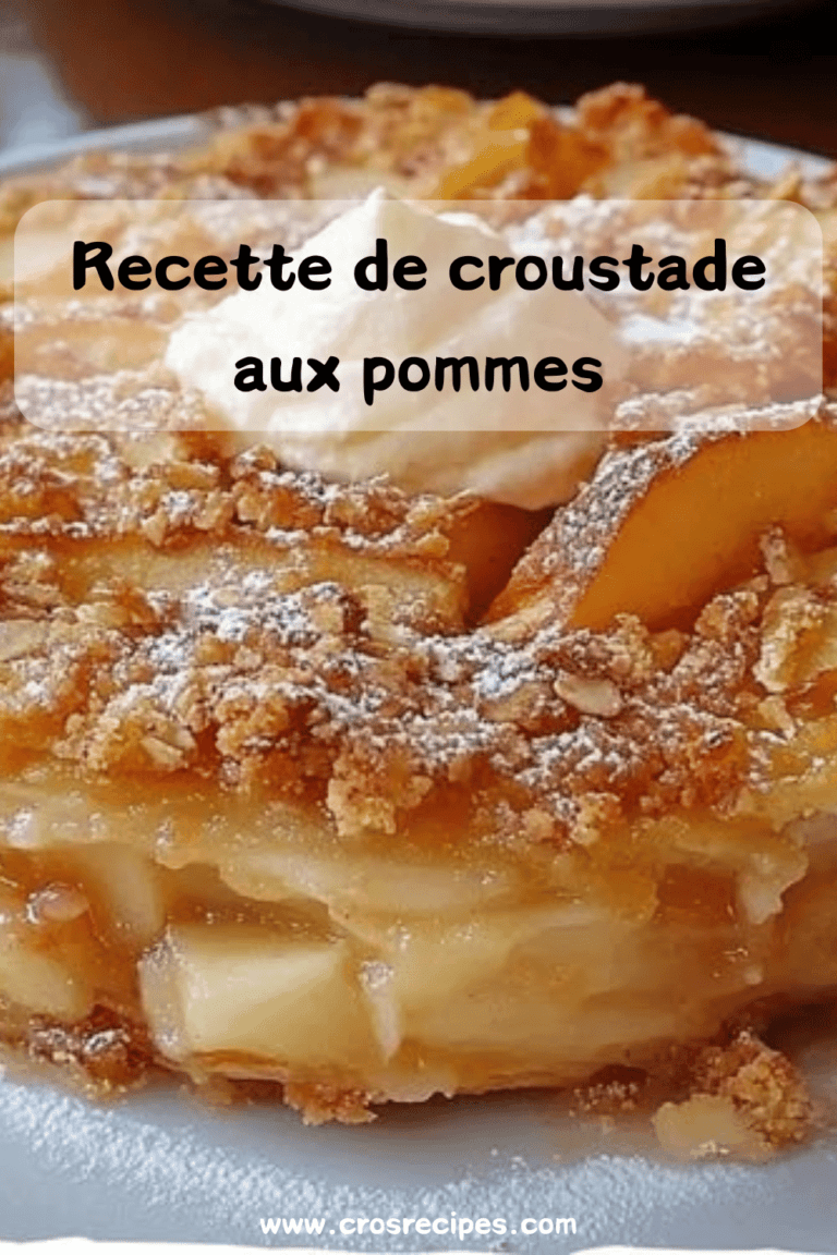 Croustade aux pommes : la recette classique et croustillante - CrosRecipes